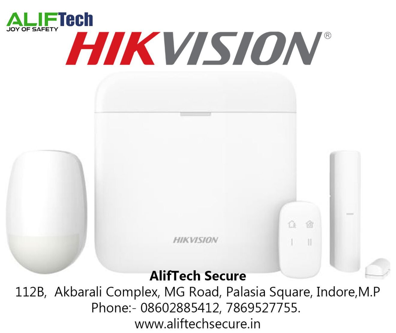 Hikvision AX PRO Kit – DS-PWA64-Kit-WB Wireless Alarm